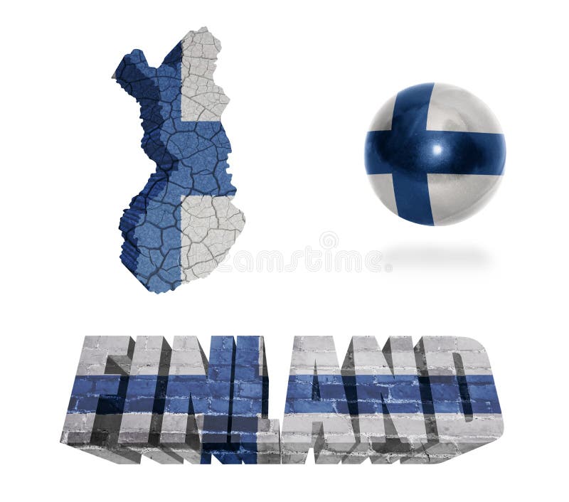 Finnish Symbols stock illustration. Illustration of letter - 100410411
