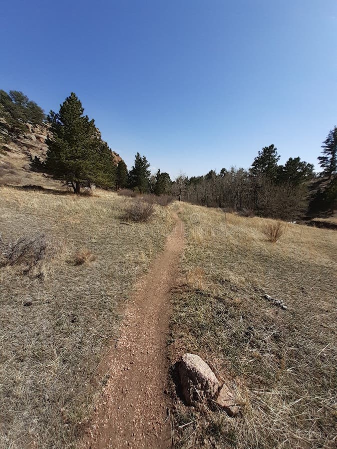Finns Forest Trail Curt Gowdy State Park Cheyenne Wyoming Stock Photo ...