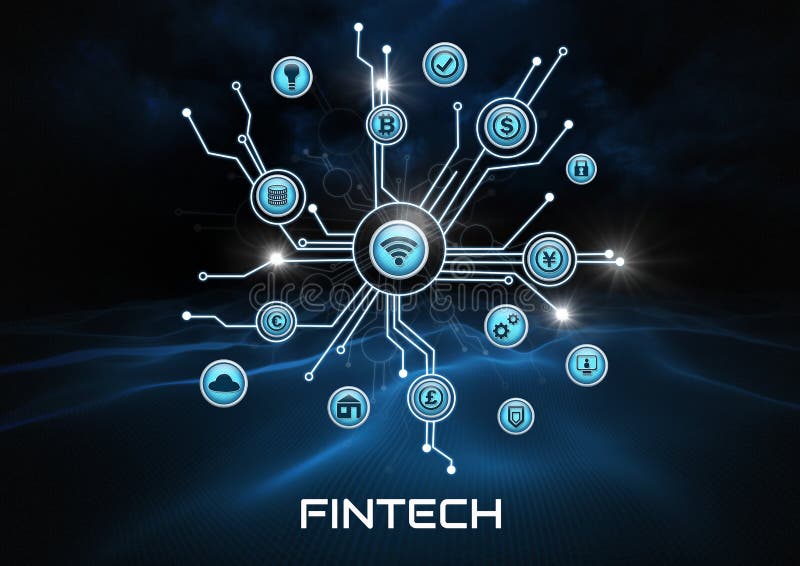 Fintech Business Logo Design. Finance Icon. Exchange Market Investment ...