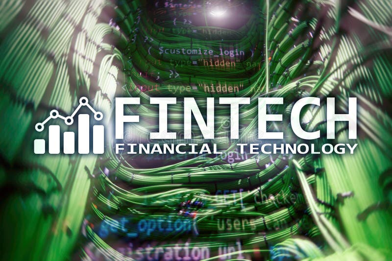 Fintech - Financial Technology. Business Solution and Software ...