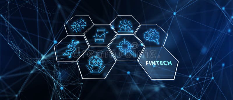 Fintech -financial Technology Concept.Business, Technology, Internet ...