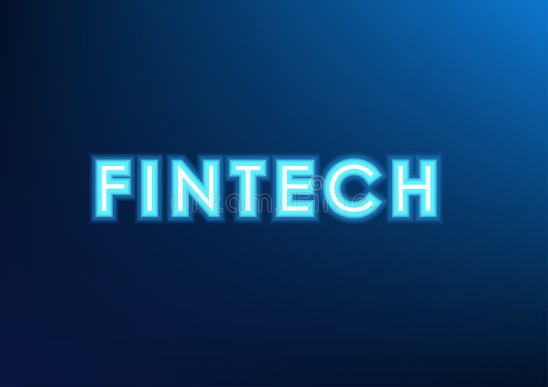 Fintech Font Technology Background Financial Institutions that Use ...