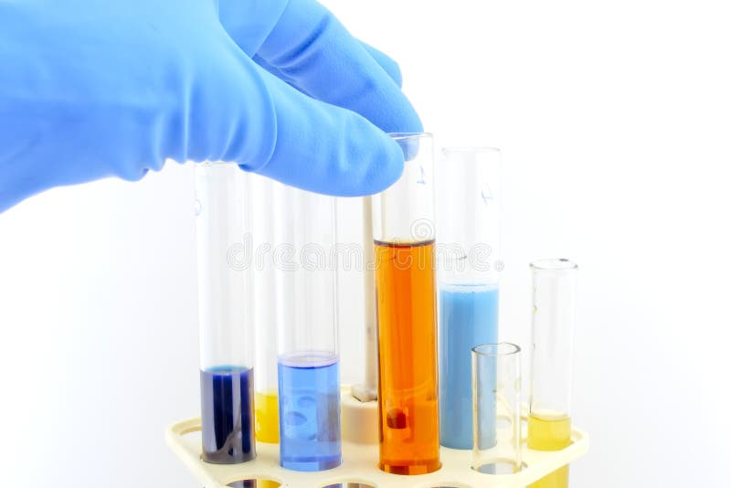 Fiole de laboratoire photo stock. Image du laboratoire - 4003656