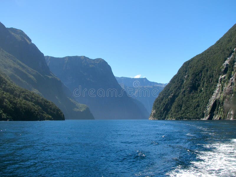 Fiord stock image. Image of national, reserve, ship, park - 11838525