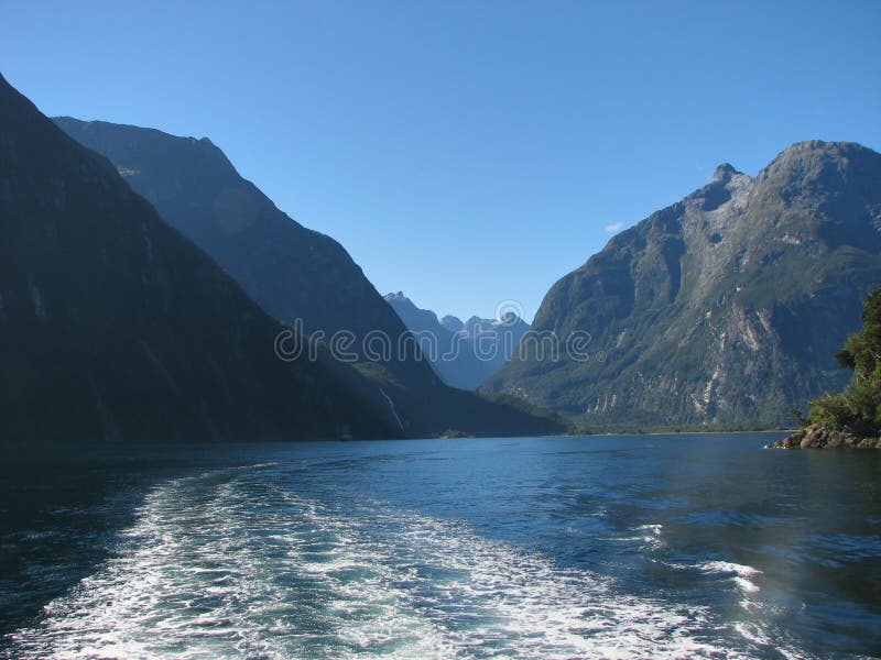 Fiord stock image. Image of national, reserve, ship, park - 11838525