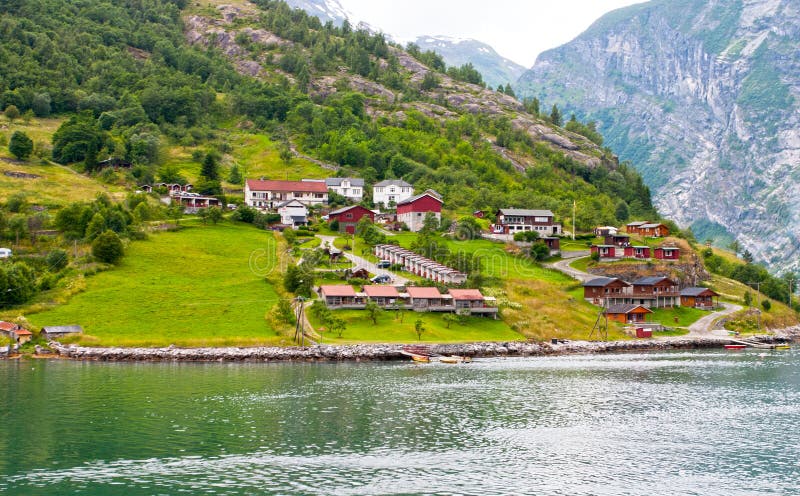 Fiord stock image. Image of geirangerfjorden, norway - 24107533