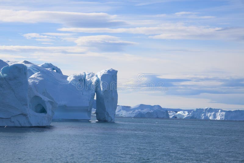 Fiord ilulissat stock photo. Image of dark, coast, iceberg - 22156192