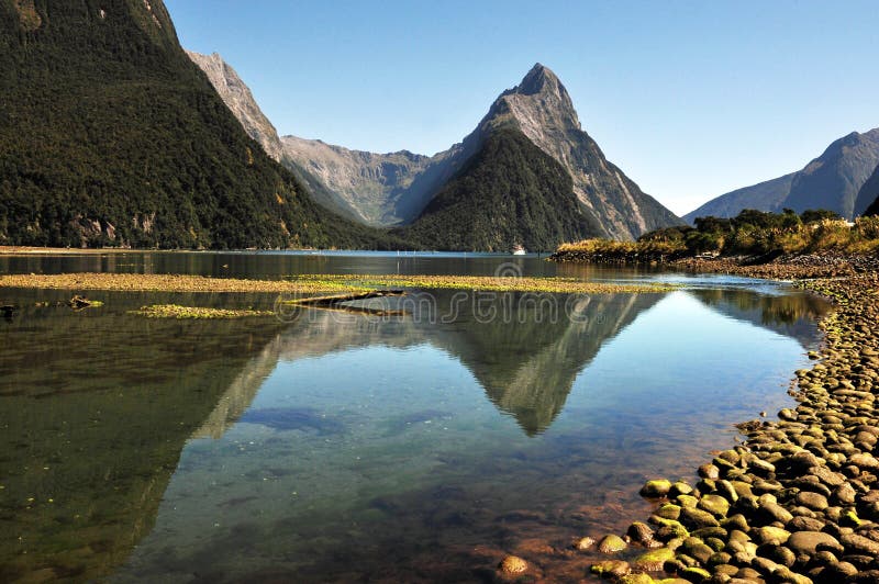 Fiordland National Park stock image. Image of scenery - 25402319