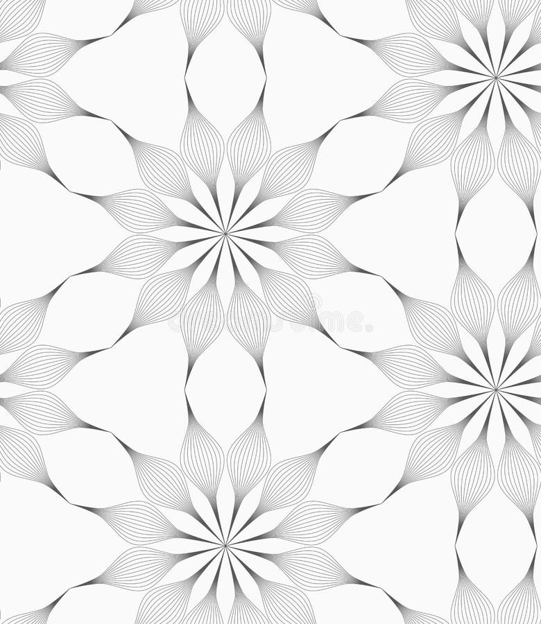 Fiore Geometrico Del Pedale Di Gray Otto Illustrazione Vettoriale ... Fiore Geometrico Del Pedale Di Gray Otto Illustrazione Vettoriale ...