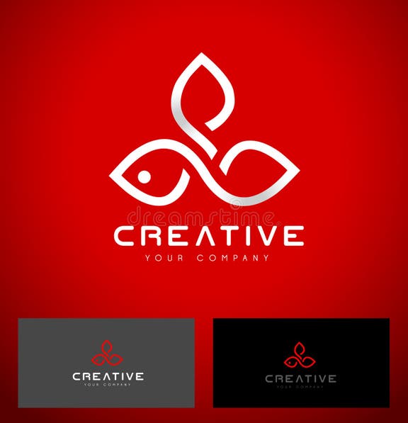 Fiore Logo Design illustrazione vettoriale. Illustrazione di olistico ...