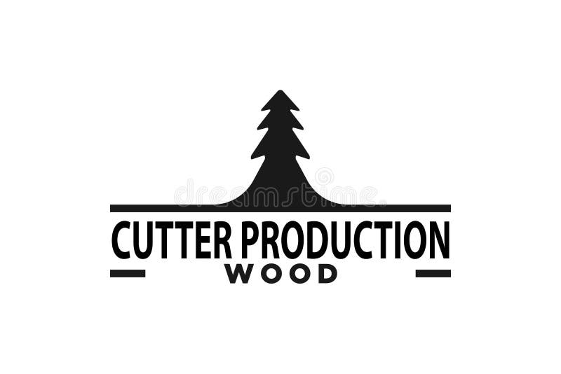 Fir Tree, Cutter Logo Designs Inspiration Isolated on White Background ...