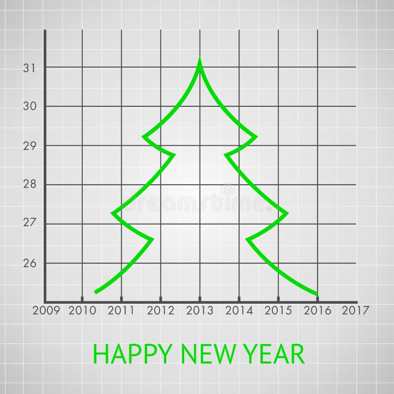 Fir tree diagram stock vector. Illustration of increase - 27959596