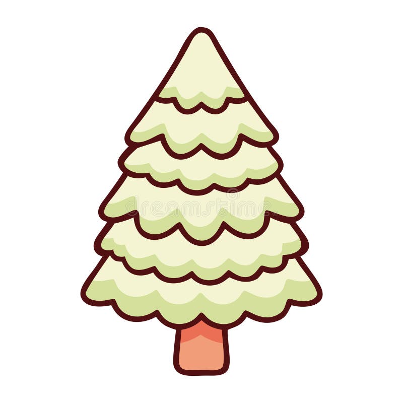 Fir Tree Icon stock vector. Illustration of foliage - 359282588