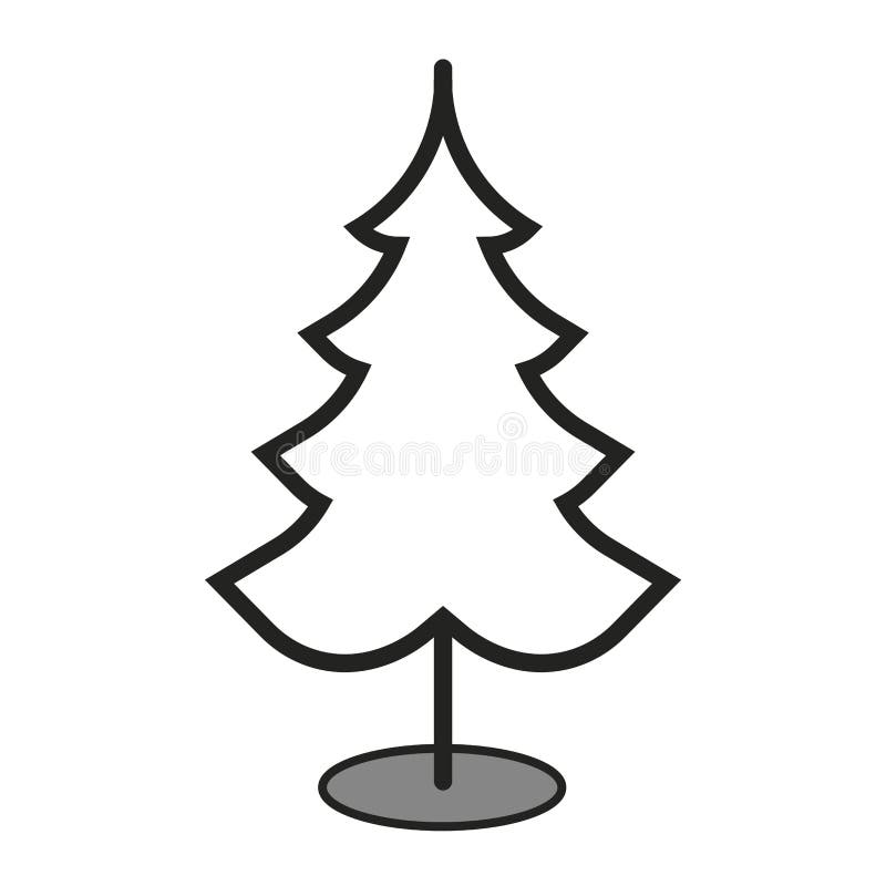 Fir Tree Icon. Plant Leaf Sign. Vector Illustration. Stock Image Stock ...