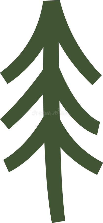 Fir Tree Icon stock vector. Illustration of design, nature - 307946935