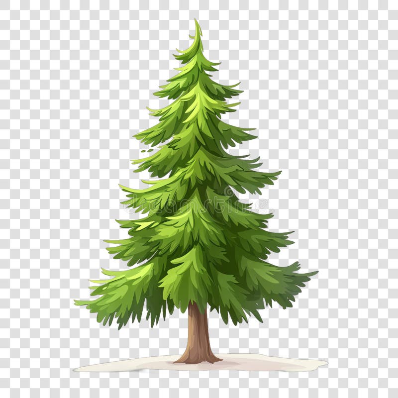 Fir tree stock image. Illustration of silhouette, aigenerated - 341476417