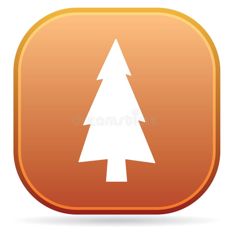 Fir Trees icon stock vector. Illustration of nature - 128361948