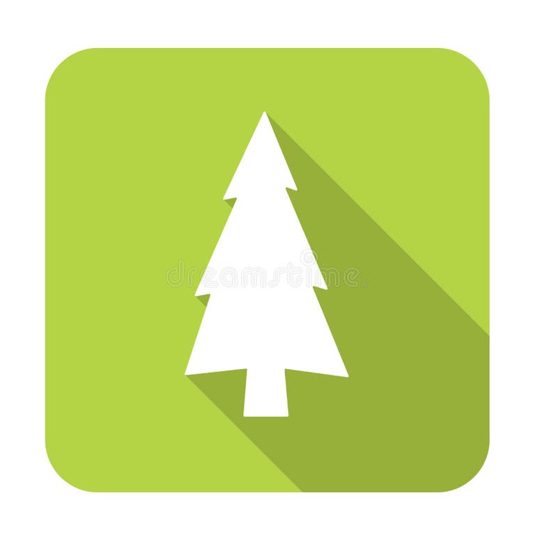 Fir Trees icon stock vector. Illustration of growing - 90482787
