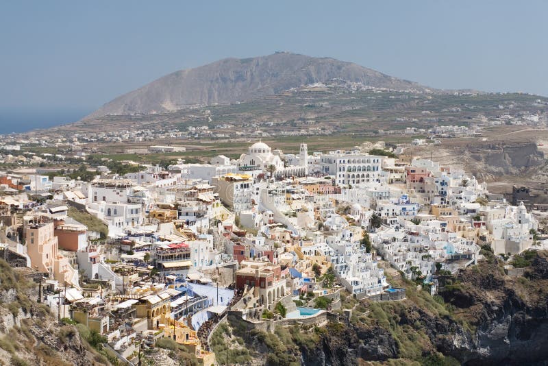 Fira stock image. Image of greek, islands, travel, outdoors - 3032175
