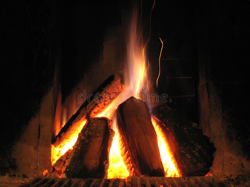 Fire stock image. Image of smoke, black, warm, snug, firebox - 14554839
