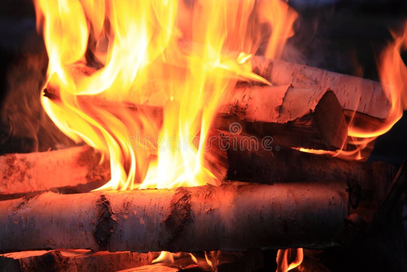 Fire stock photo. Image of peace, warmth, calm, fireplace - 15961666
