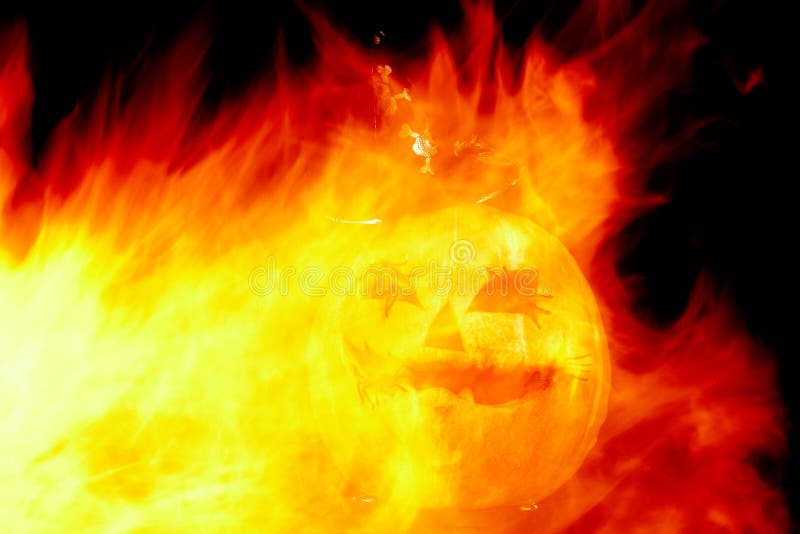 Fire stock photo. Image of occasion, pagan, horror, lantern - 16331584
