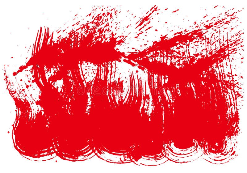 Bonfire. Fire. Brush Stroke Illustration. Stock Vector - Illustration ...