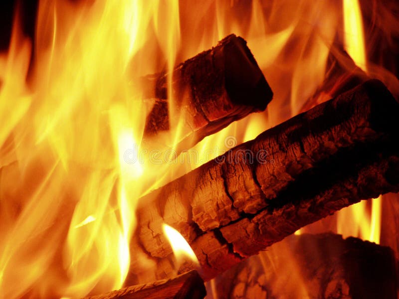 Fire big stock image. Image of flame, bonfire, fire, incandescent ...