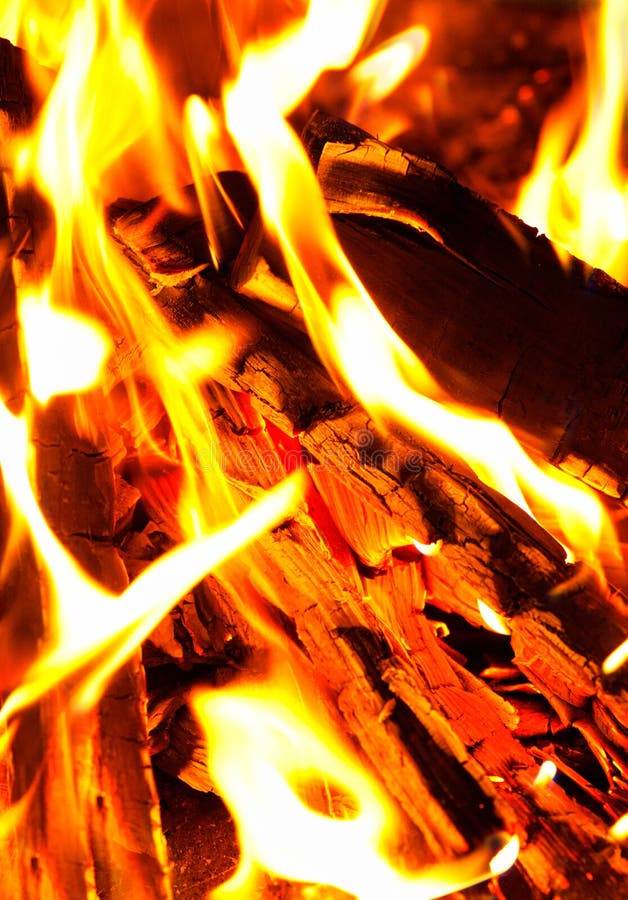 Fire stock image. Image of furnace, fiery, flammable - 27824951