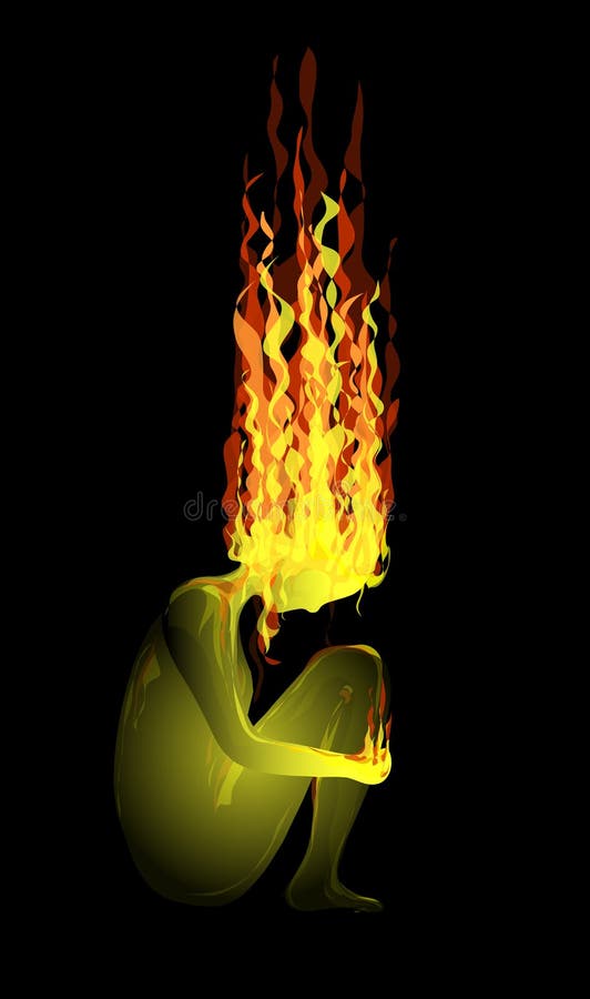 Fire Hair Stock Illustrations – 5,881 Fire Hair Stock Illustrations ...