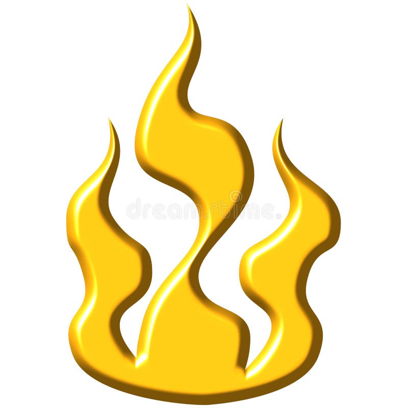 Flames Alphabet Number 9 Nine Stock Illustration - Illustration of ...