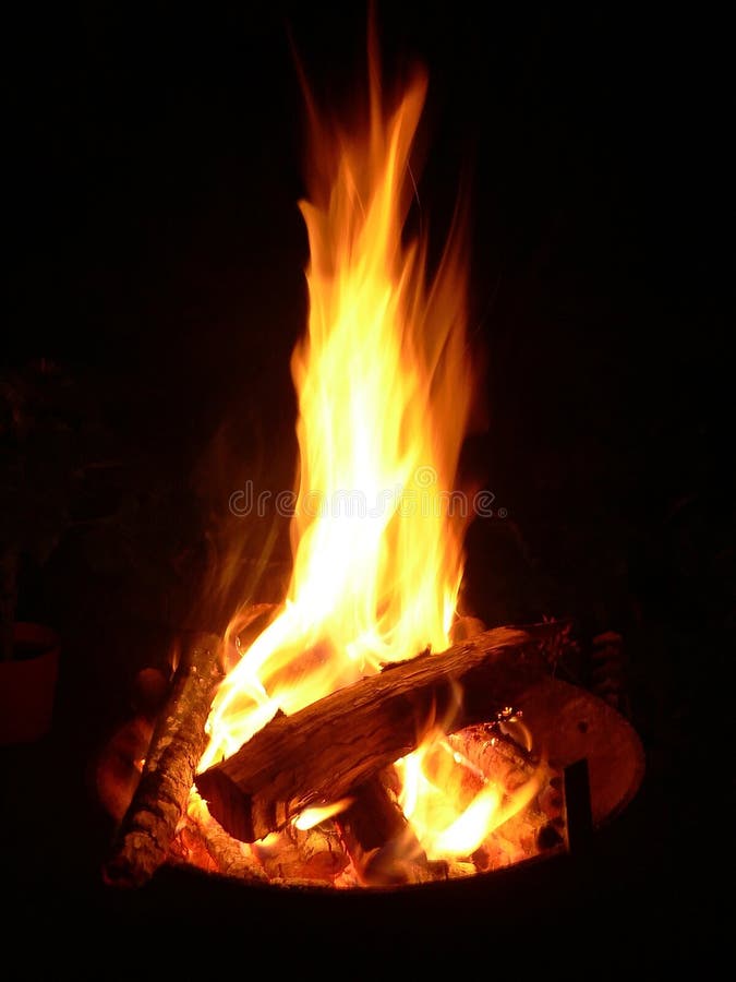 Fire stock image. Image of flames, detail, warm, flame - 3966933