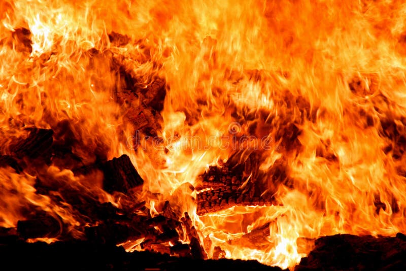 Fire stock photo. Image of heat, dangerous, wood, texture - 4627196