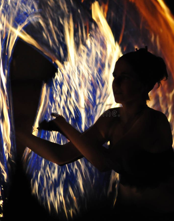 On fire stock image. Image of firewheel, light, cult, occult - 5068637