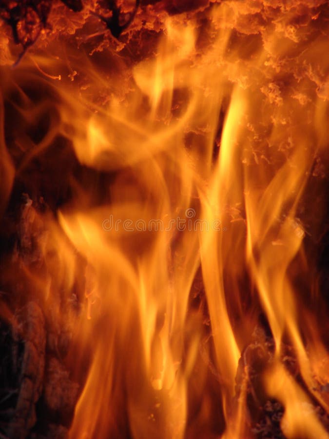 Texture with a Glow from a Fireplace Stock Image - Image of heat ...