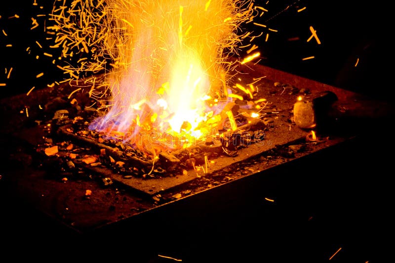 Fire stack stock image. Image of energy, industry, toxic - 1830361