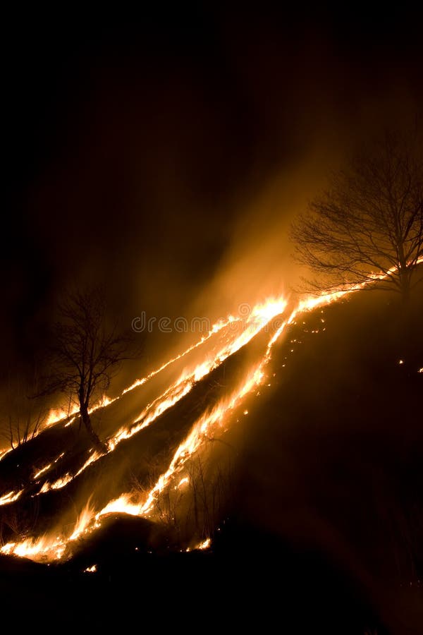 Fire stack stock image. Image of energy, industry, toxic - 1830361