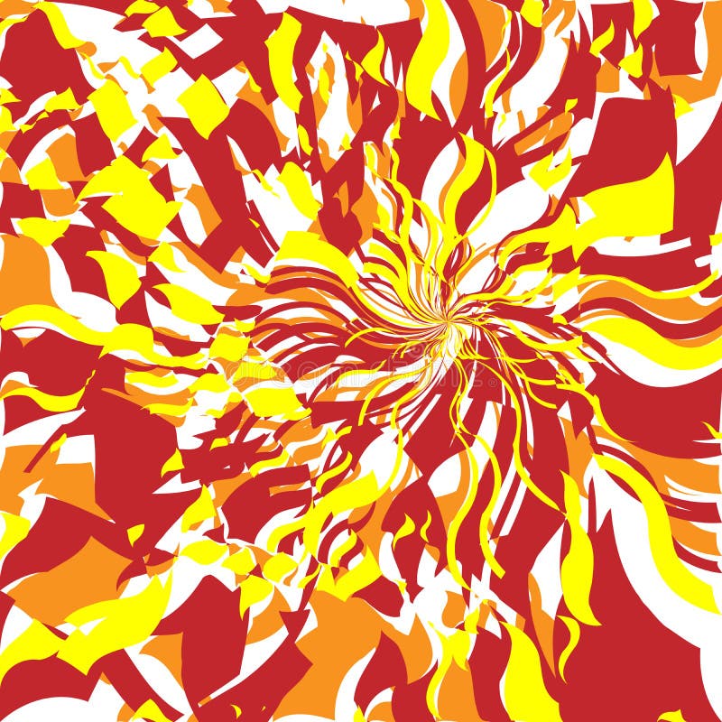 Fire Abstract Background stock vector. Illustration of funky - 106014824