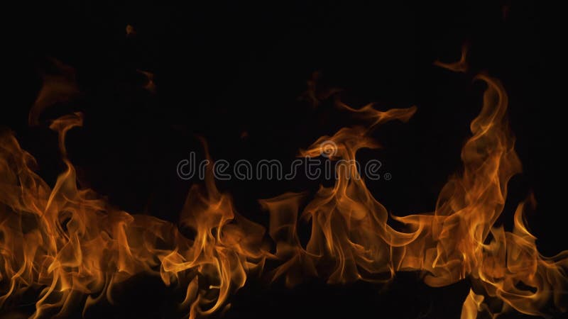 Fire. Abstract Background of Fire and Flames. Burning Big Flame. Blaze ...