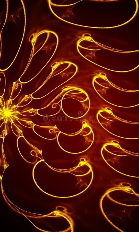 FIre Abstract Background, Power Design. Stock Illustration ...