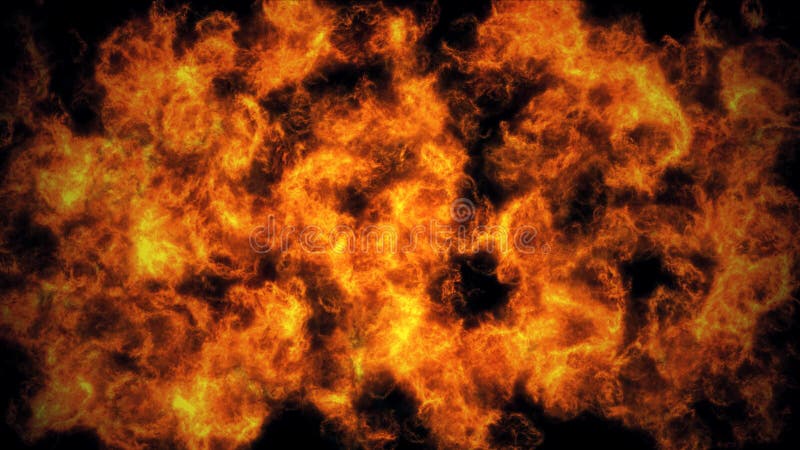 Fire Abstract Flame Background Explosion Stock Illustration ...