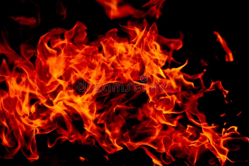 On fire abstract stock photo. Image of heat, bonfire - 134109764