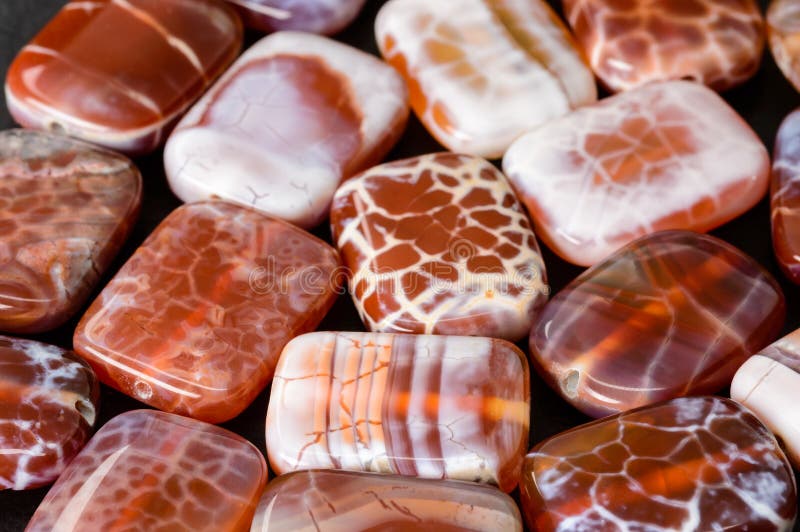 Round Agate Mineral Geode Crystal Stock Image - Image of texture ...