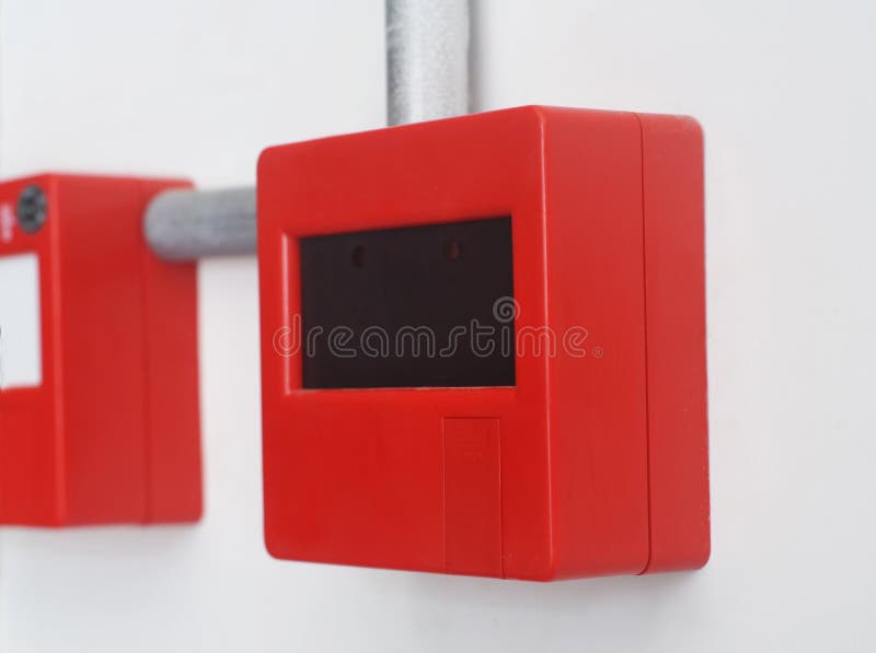 Fire alarm box stock image. Image of alarm, flame, warning - 11572639