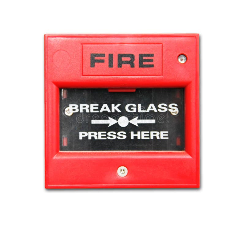 Fire alarm box stock photo. Image of break, danger, flame - 41851966