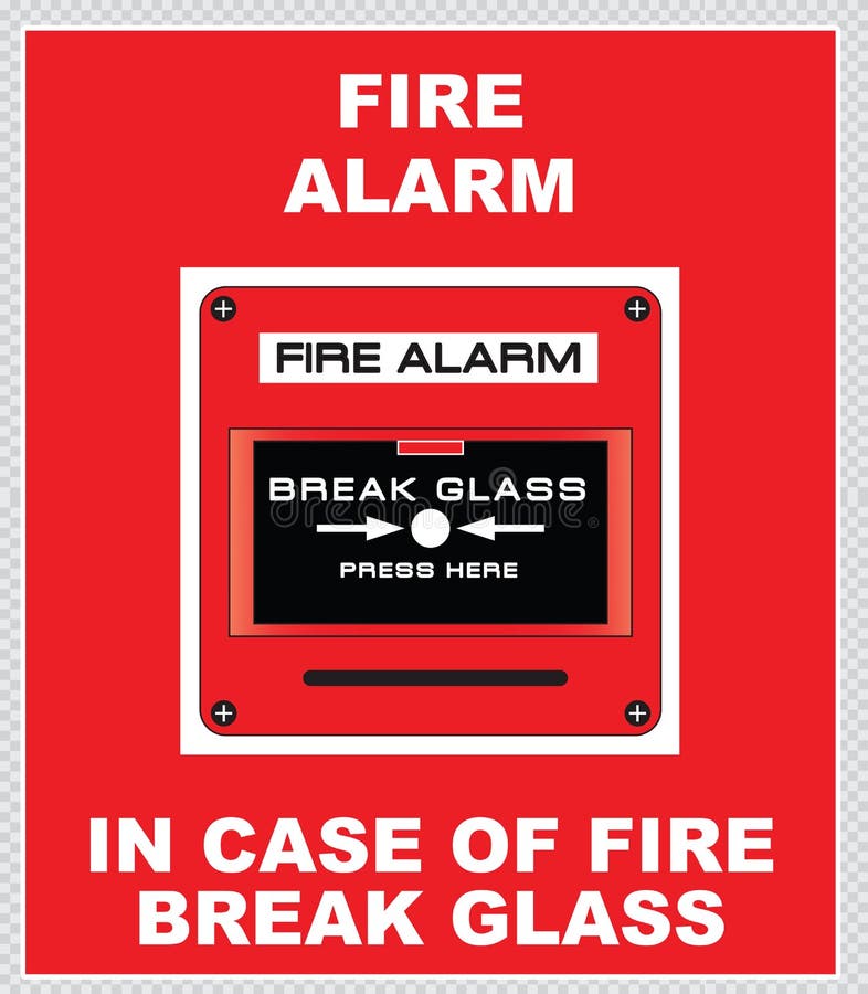 Fire Alarm stock illustration. Illustration of hazard - 54653903