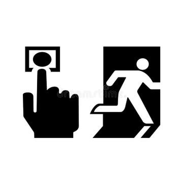 Fire Alarm Call Point Vector Stock Illustrations – 418 Fire Alarm Call ...