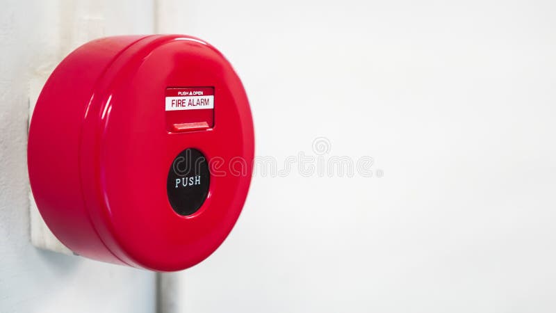 Fire Alarm Emergency Switch Push Button for Safety System Control on ...