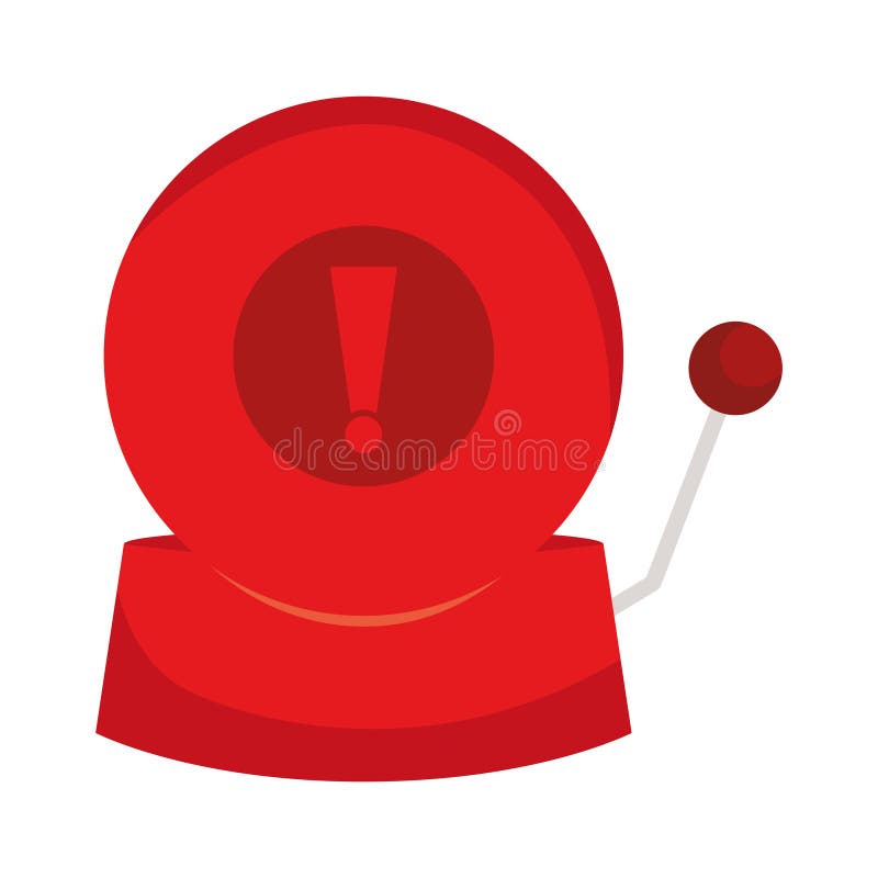 Fire Alarm Firefighter Equipment Stock Vector - Illustration of ...