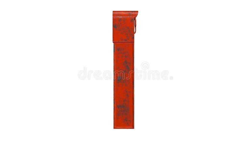 Fire Alarm Hydrant, Side View Stock Illustration - Illustration of fire ...
